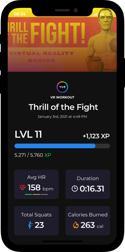 YUR - Play Games. Burn Calories. Get Fit.