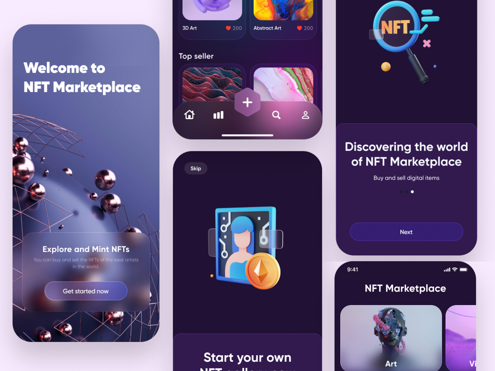 NFT Page Design