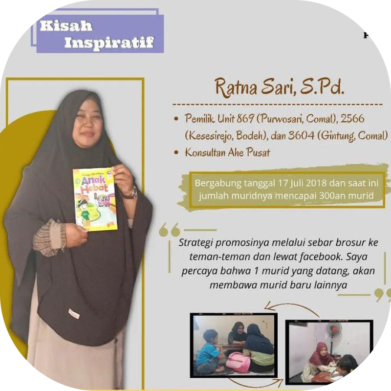 Kemitraan Belajar Baca bersama Ahe